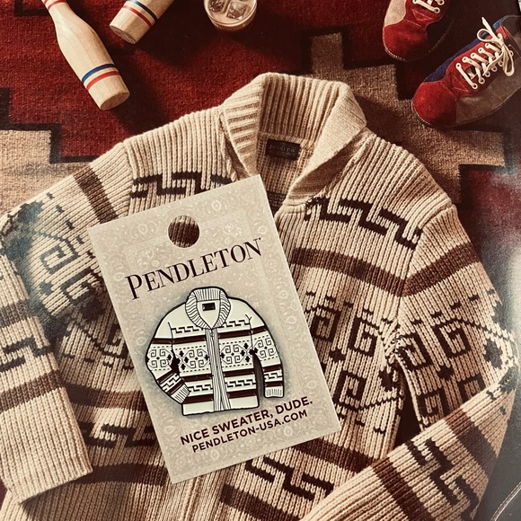 Pendleton | Accessories | Pin Pendleton Westerly Big Lebowski Dude ...